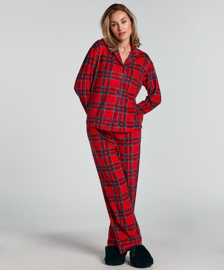 Fleece Pyjama Set - Pyjamas - Hunkemöller