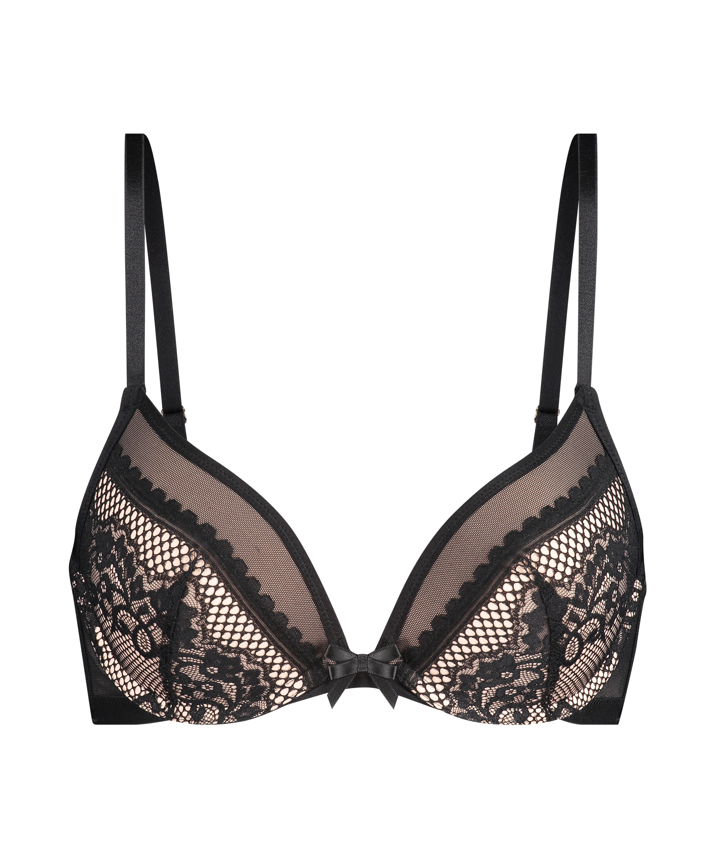 Malika Padded Underwired push-up Bra - Push-up Bras - Hunkemöller
