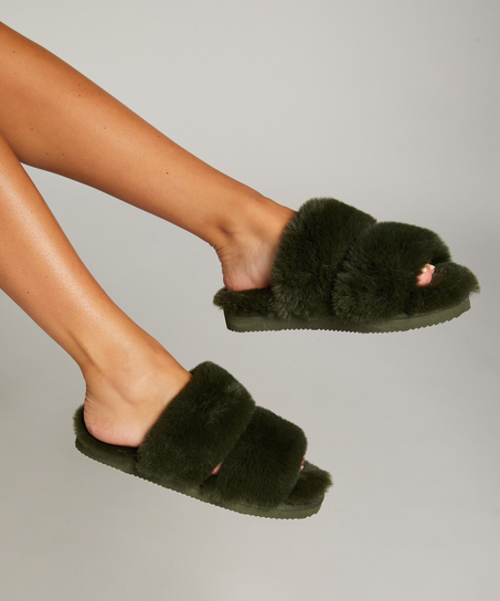 Fake Fur Slippers - All Accessories - Hunkemöller