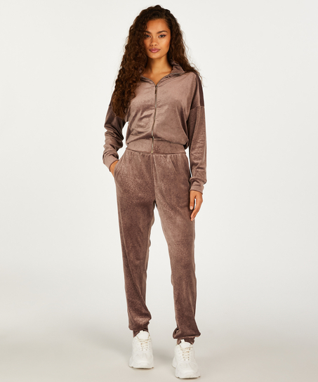 Velours Jogging Pants - Wäsche - Hunkemöller