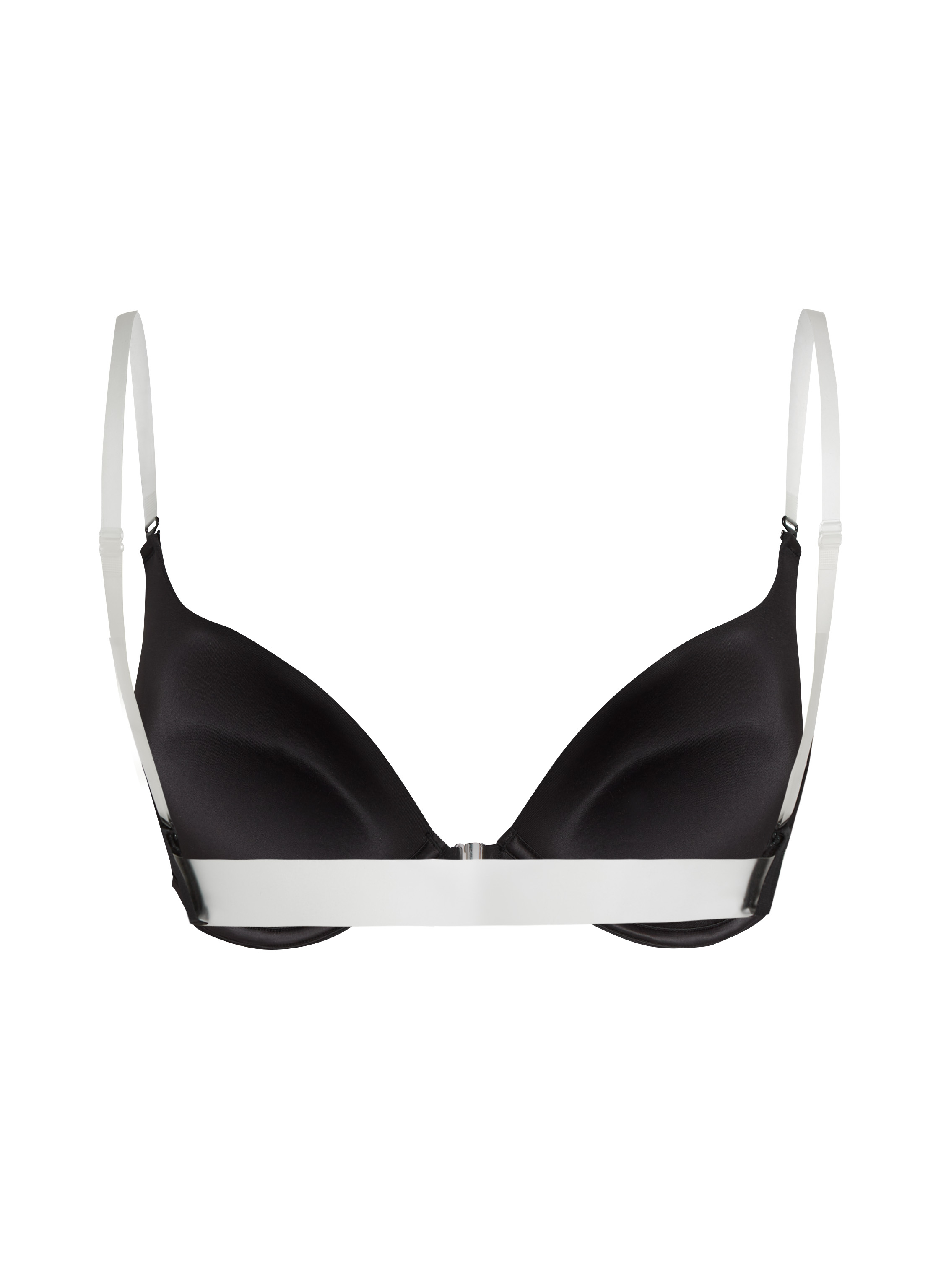 Transparant Padded Underwired Push-Up Bra - Push-up Bras - Hunkemöller