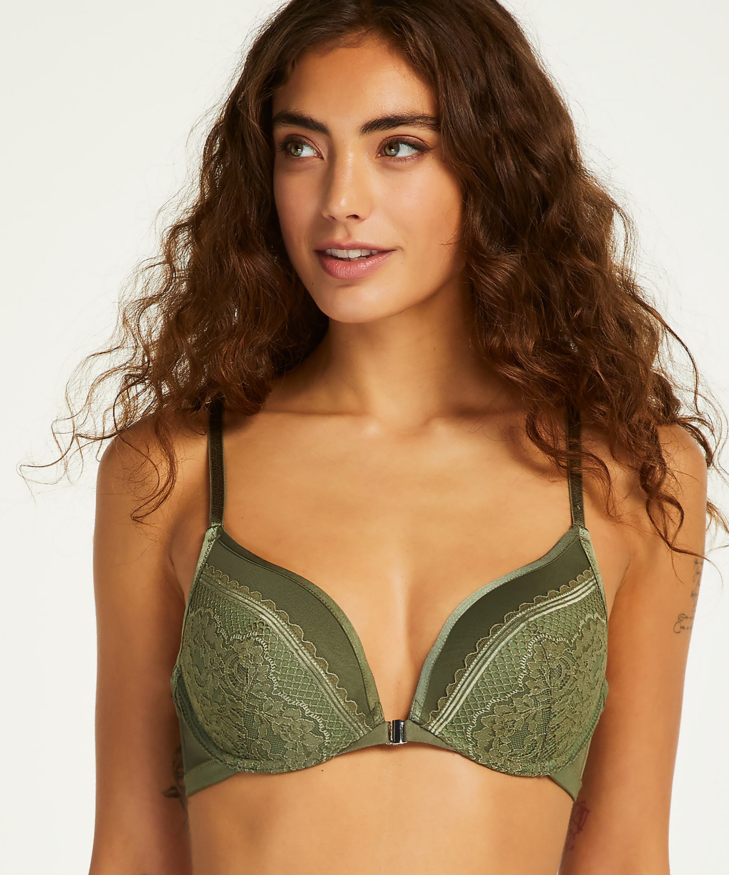 Malika Padded Underwired push-up Bra - Push-up Bras - Hunkemöller