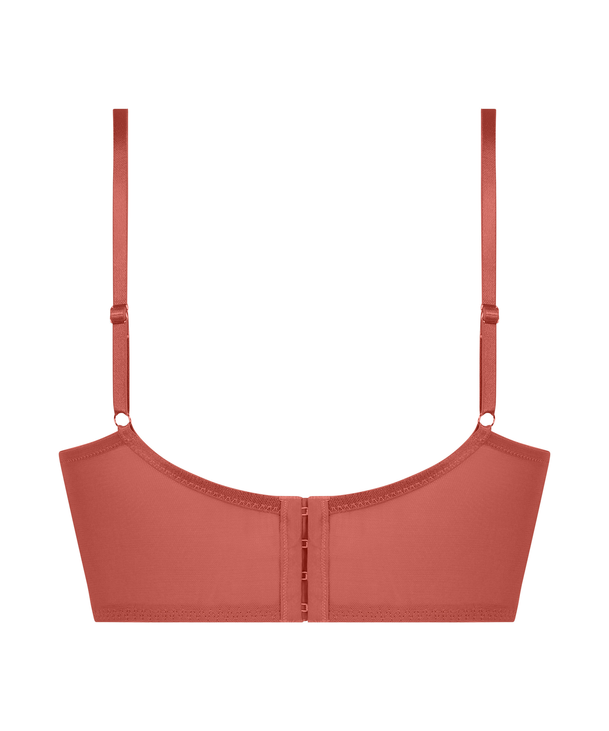 Arabella padded longline underwired bra - Red - Padded bras - Hunkemöller