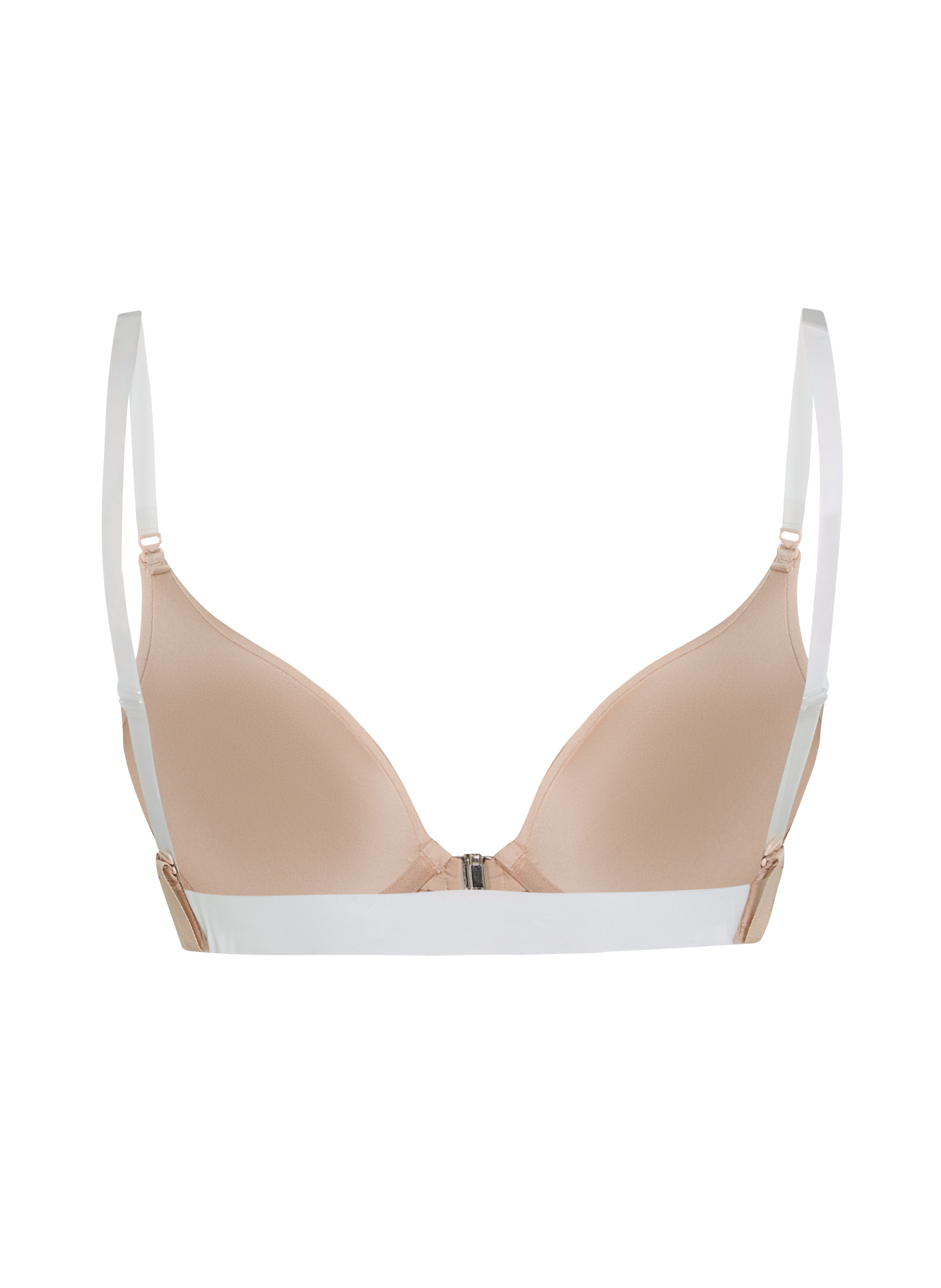 Transparant Padded Underwired Push-Up Bra - Push-up Bras - Hunkemöller