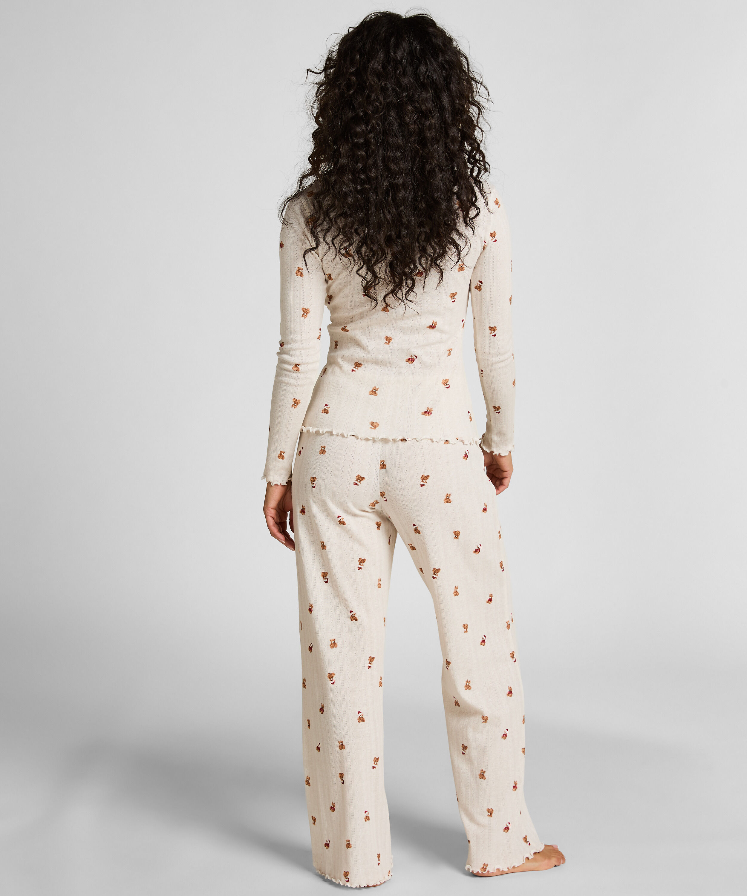 Pointelle Pyjama Set - Pyjamas - Hunkemöller