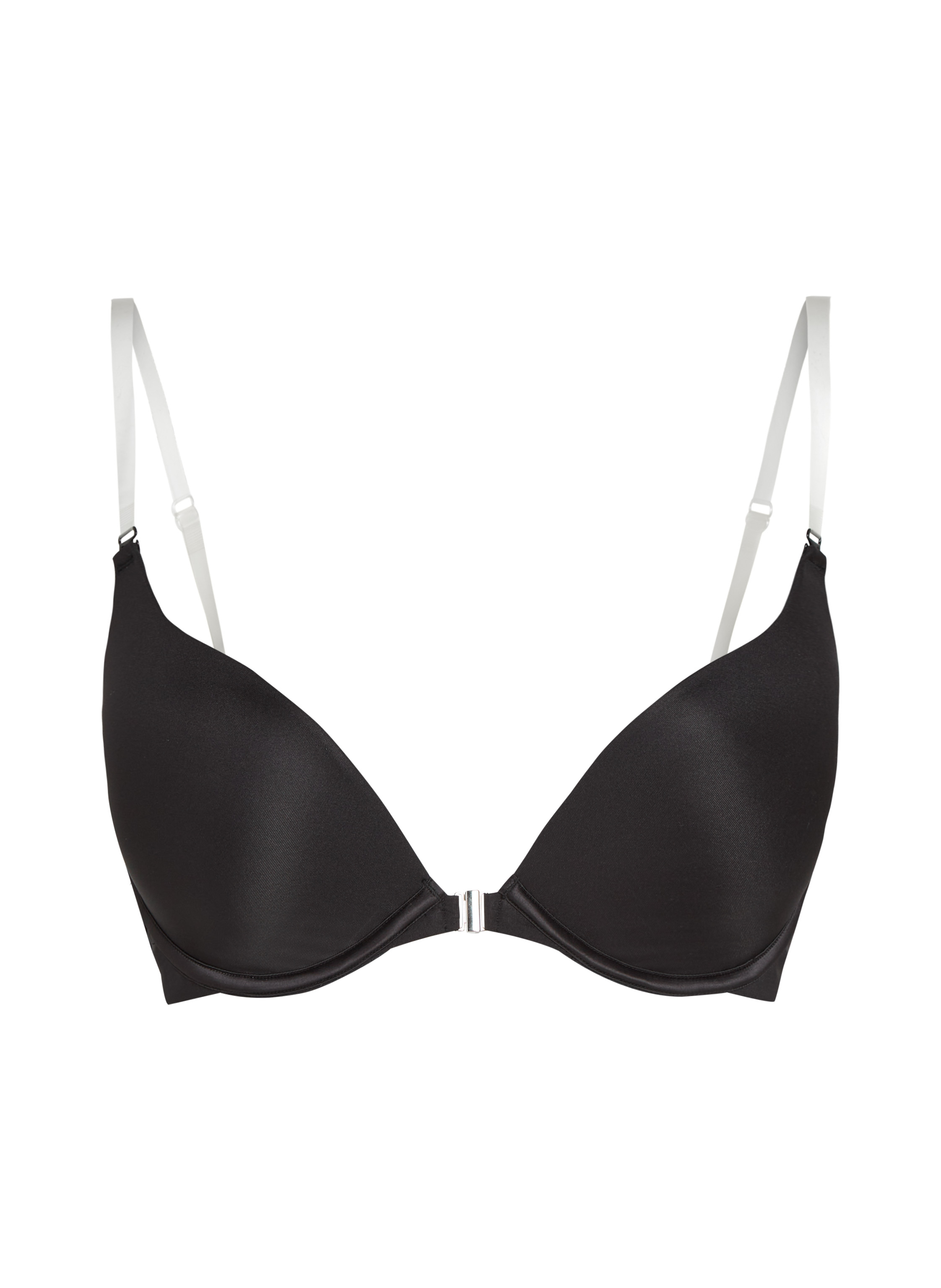 Transparant Padded Underwired Push-Up Bra - Push-up Bras - Hunkemöller