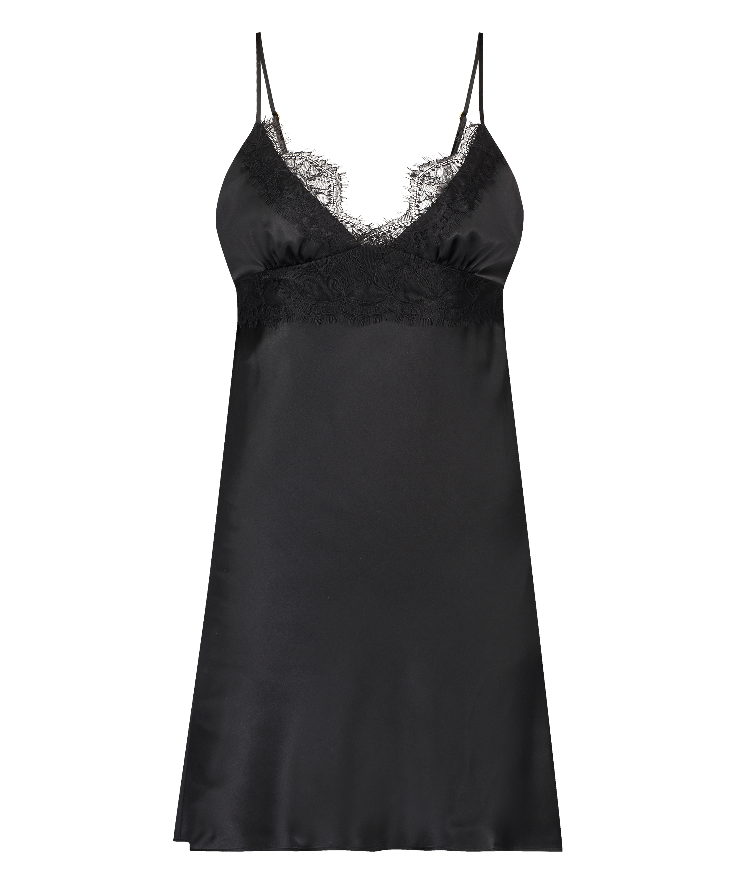 Silk Lace Slip Dress - Slipdresses & Babydolls - Hunkemöller