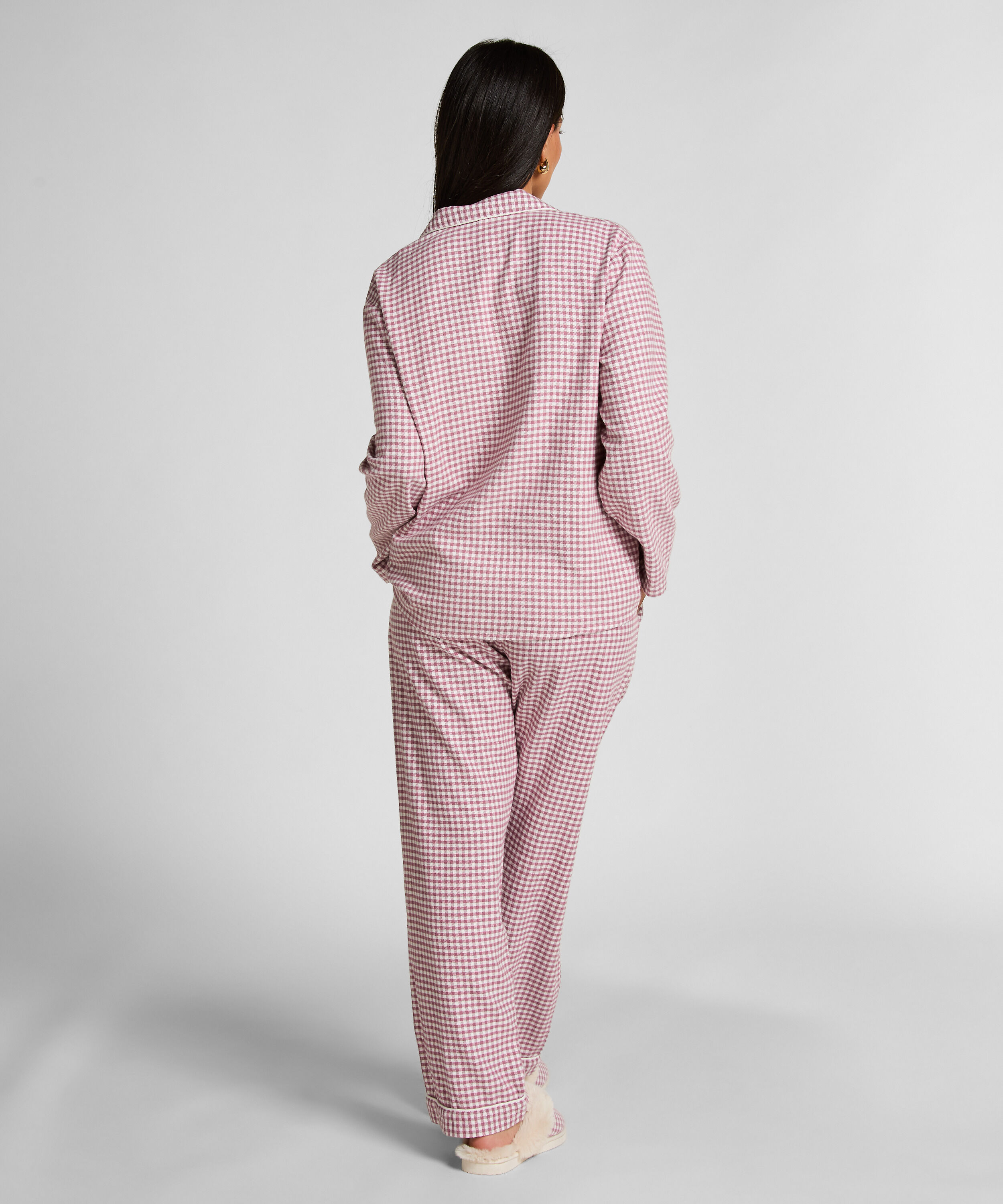 Essentials Flannel Pyjama Top - Purple - Sexy Tops and Sleep Lounge ...