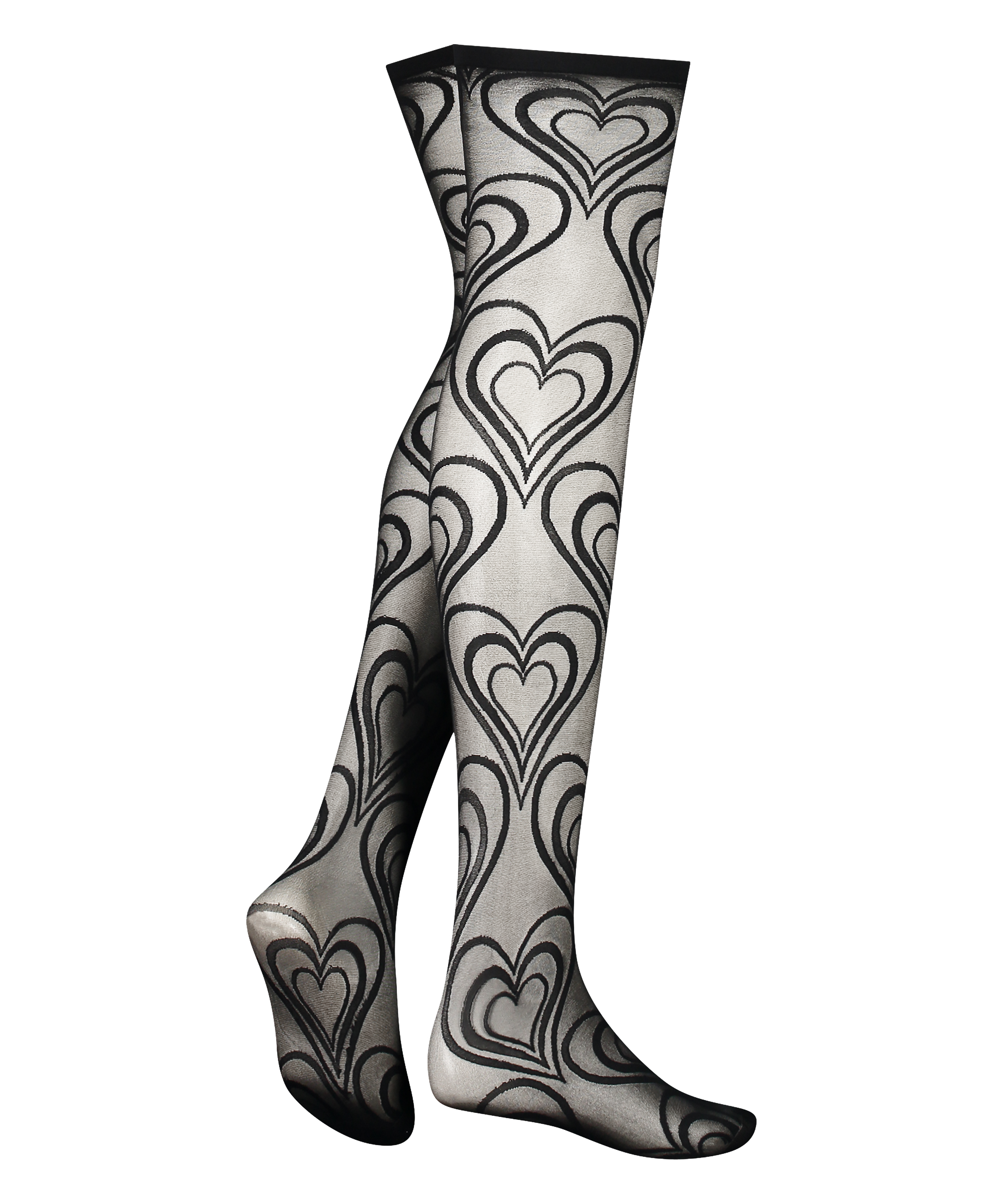15 Denier Heart Stockings for £17 - Stockings - Hunkemöller