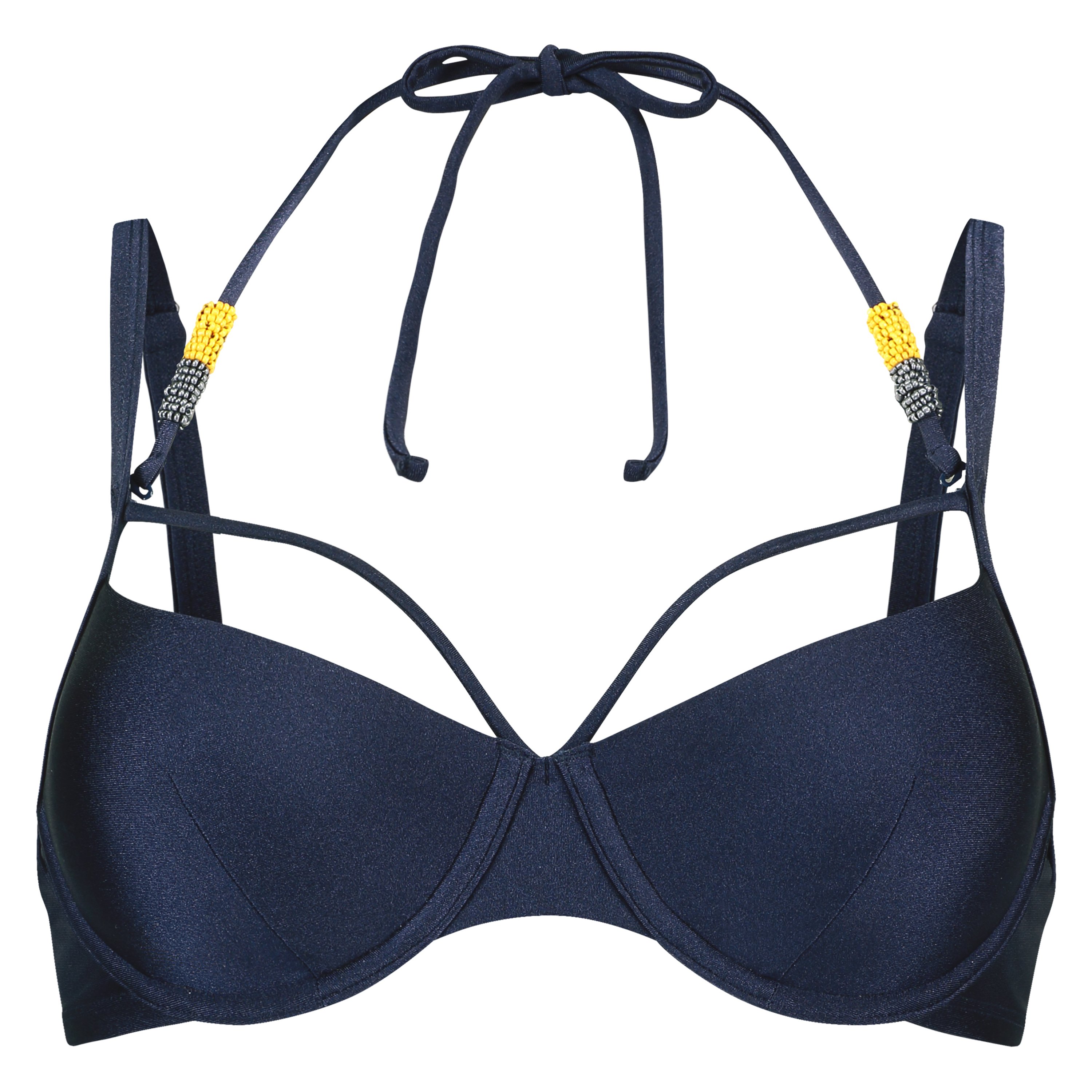 True Blue padded underwired bikini top - Bikini Tops - Hunkemöller