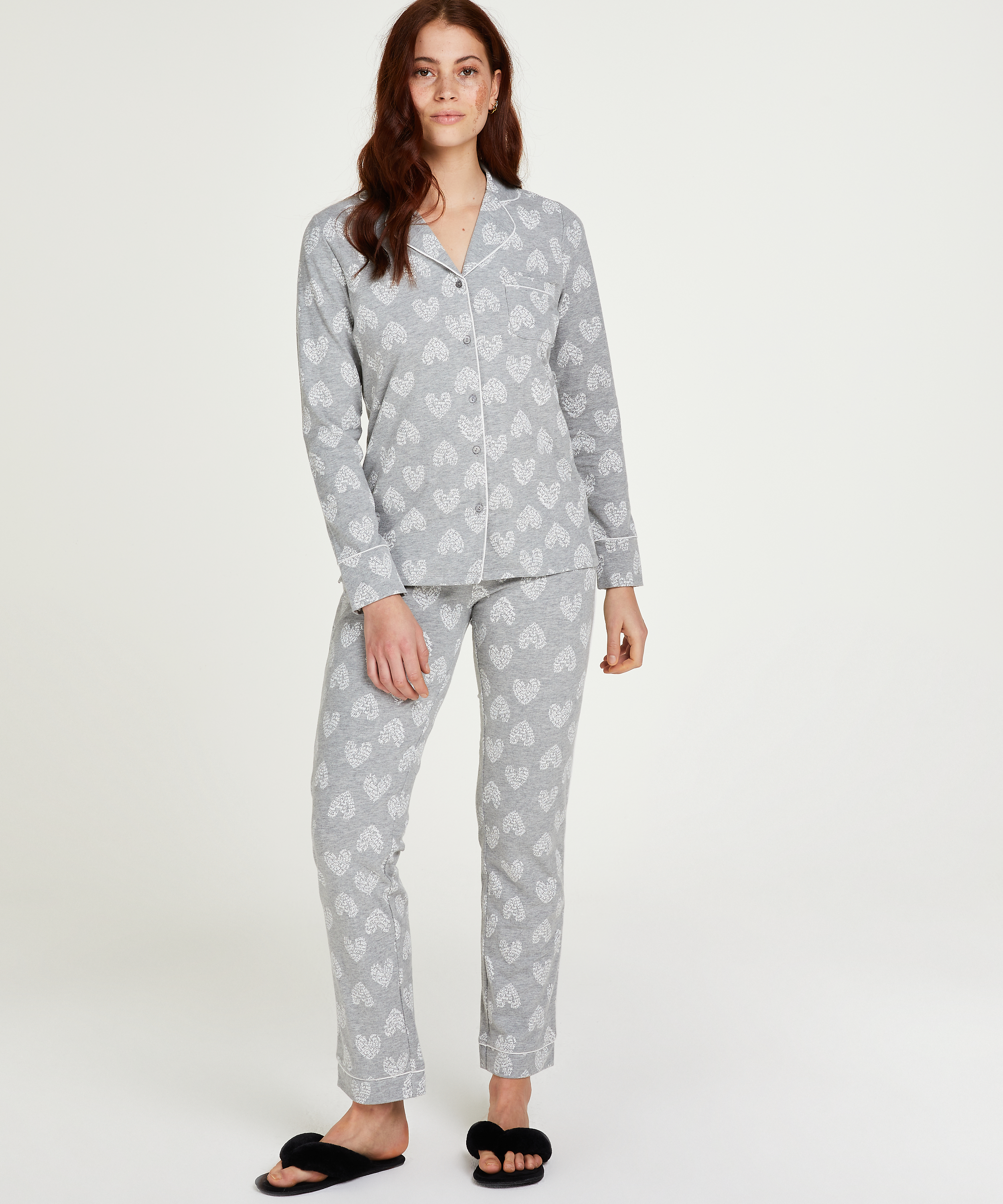Boyfriend Heart Pyjama Set - Pyjamas - Hunkemöller