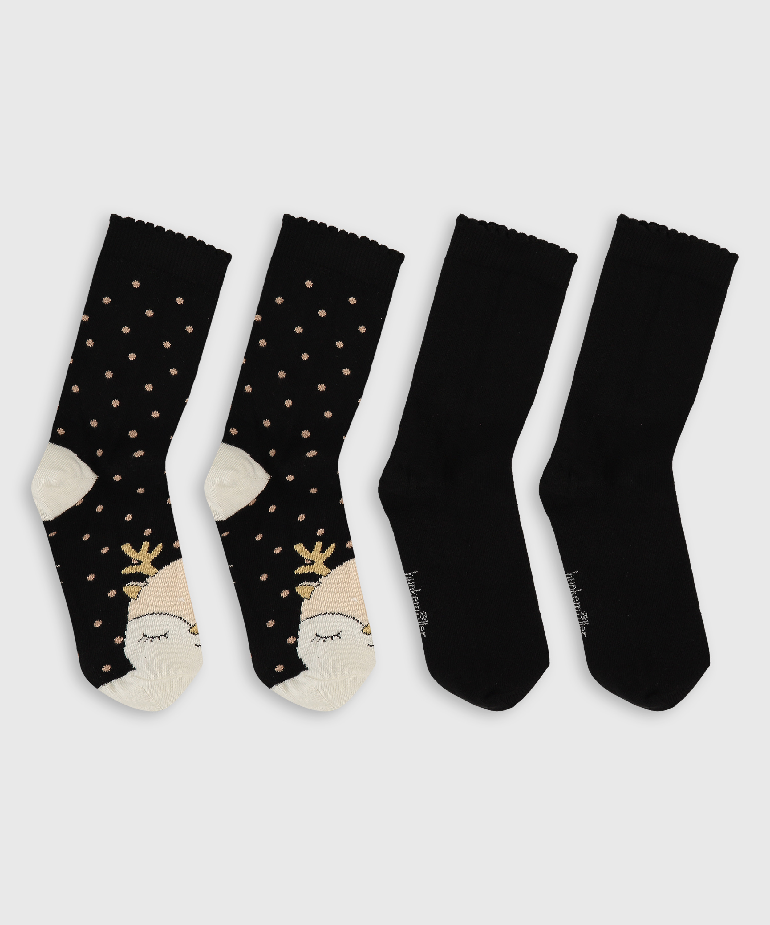 2 Pairs of Cotton Socks - Multi-pack Collection - Hunkemöller