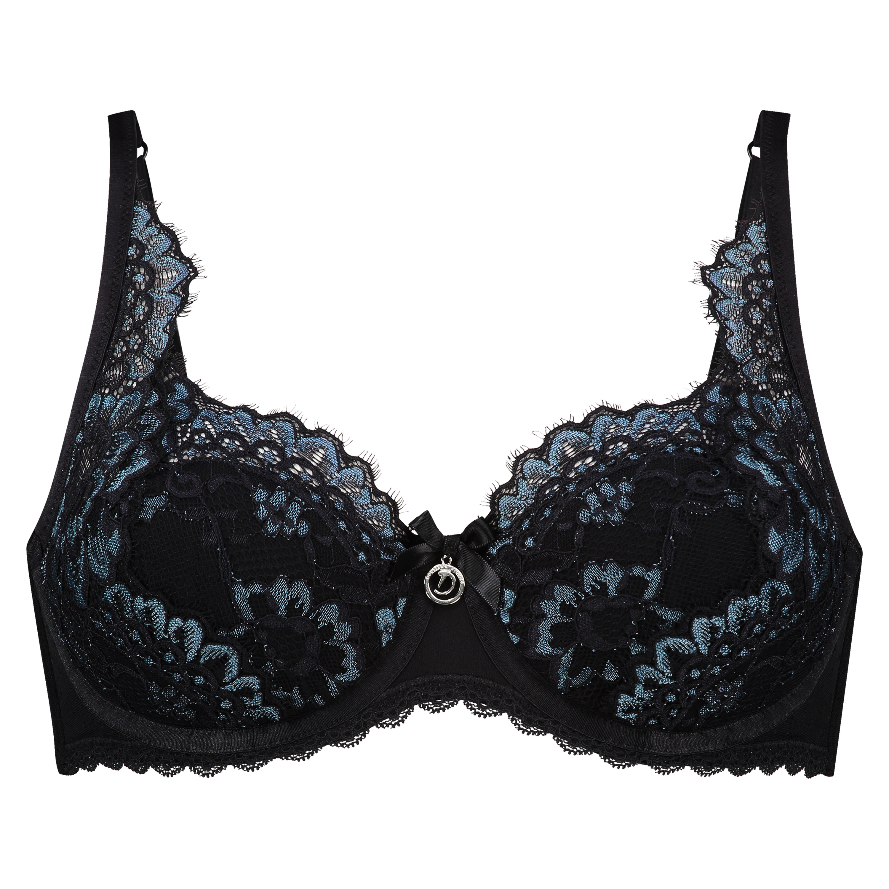 Doutzen Enchanted padded underwired half-cup bra - Padded bras ...