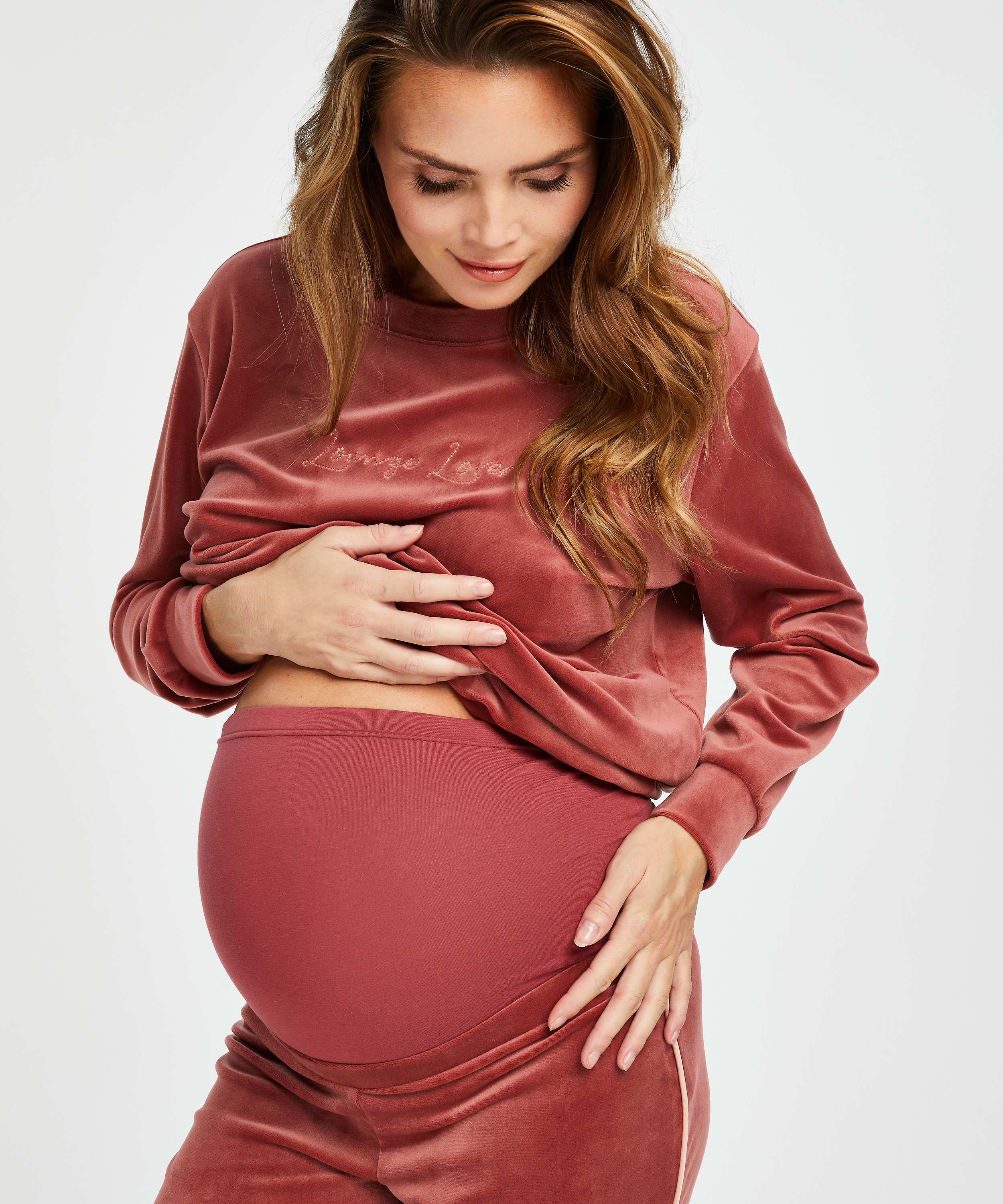 Velvet Maternity Jogging Pants for £29 - Pyjama Bottoms - Hunkemöller