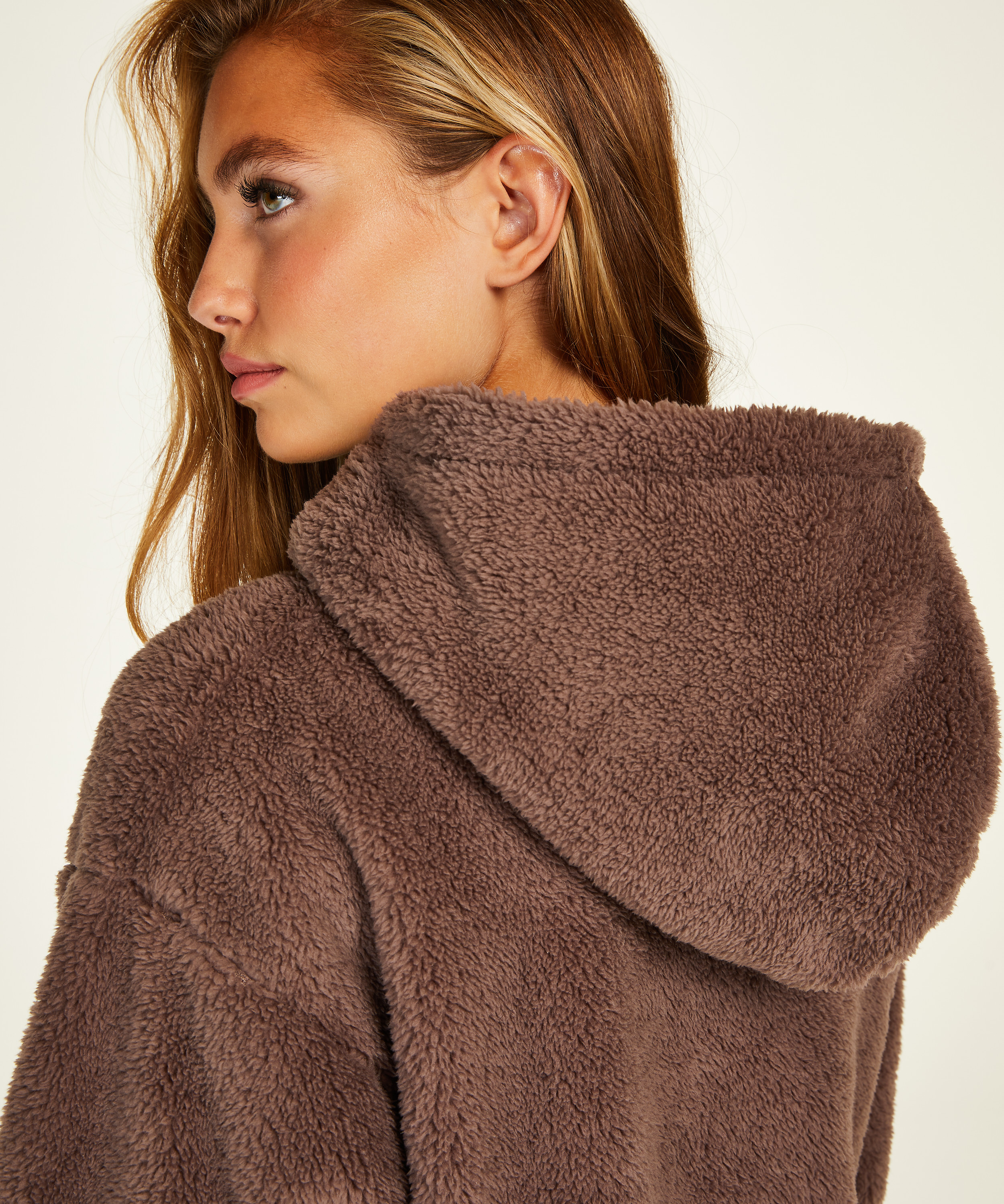 Snuggle Hoodie Fleece - Tops - Hunkemöller