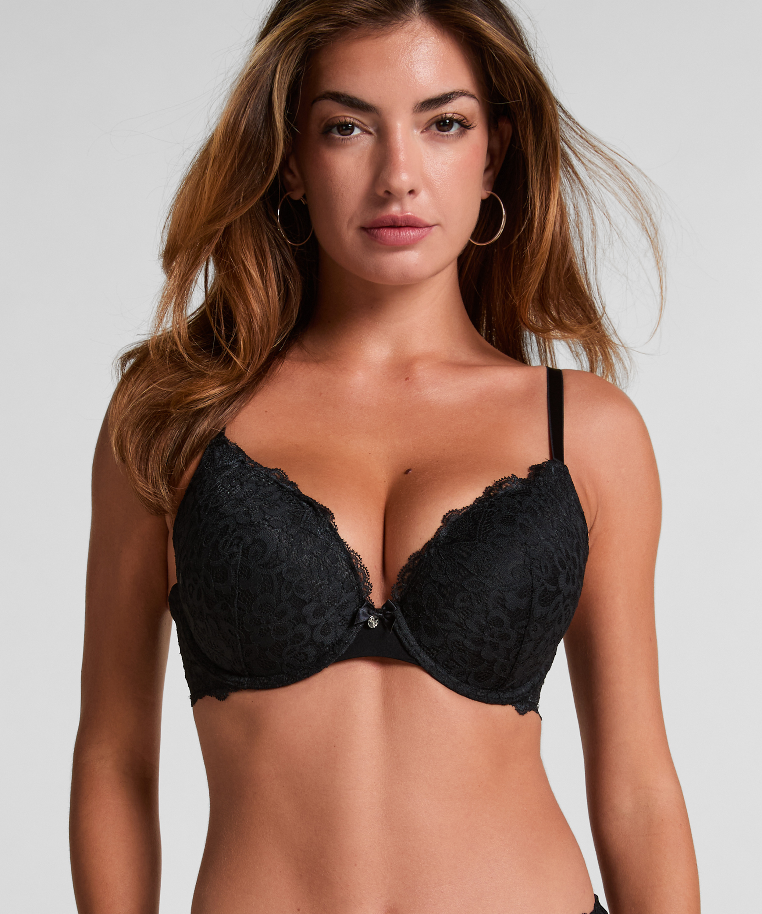 Marine Padded Underwired Push-Up Bra - Padded bras - Hunkemöller