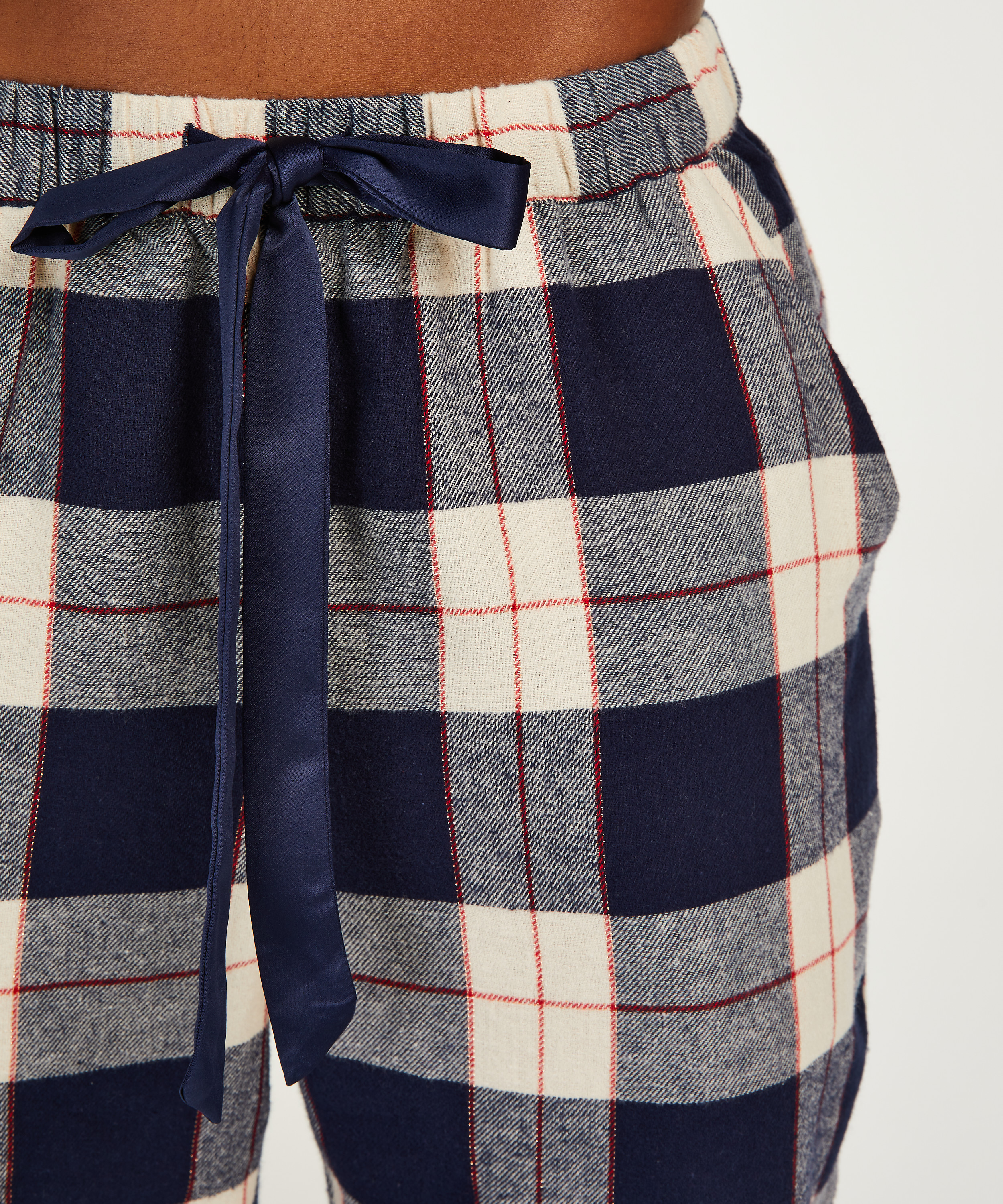 Tall Twill Check pyjama pants - Pyjama Bottoms - Hunkemöller