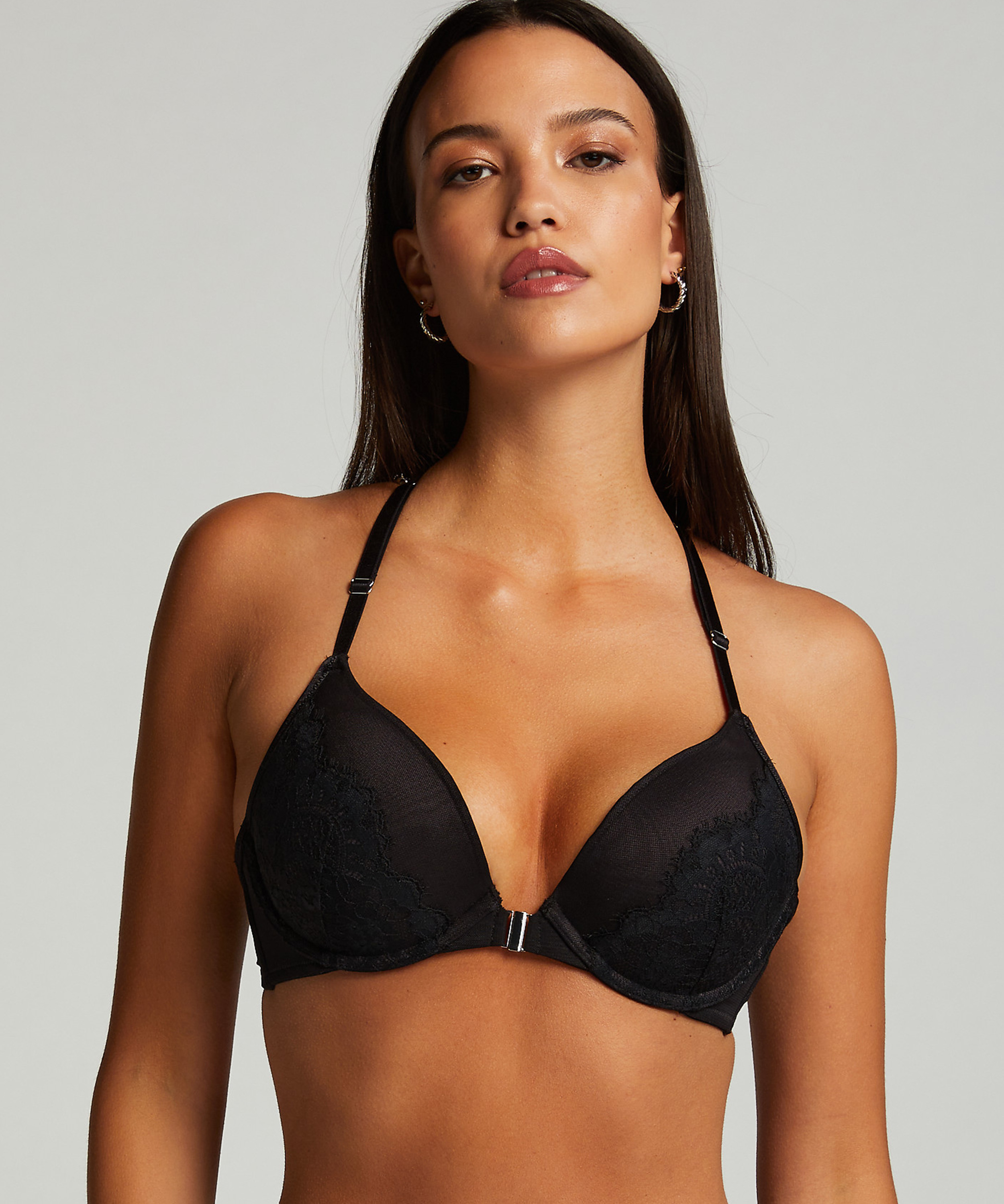Lorena Padded Underwired Push-Up Bra - Push-up Bras - Hunkemöller